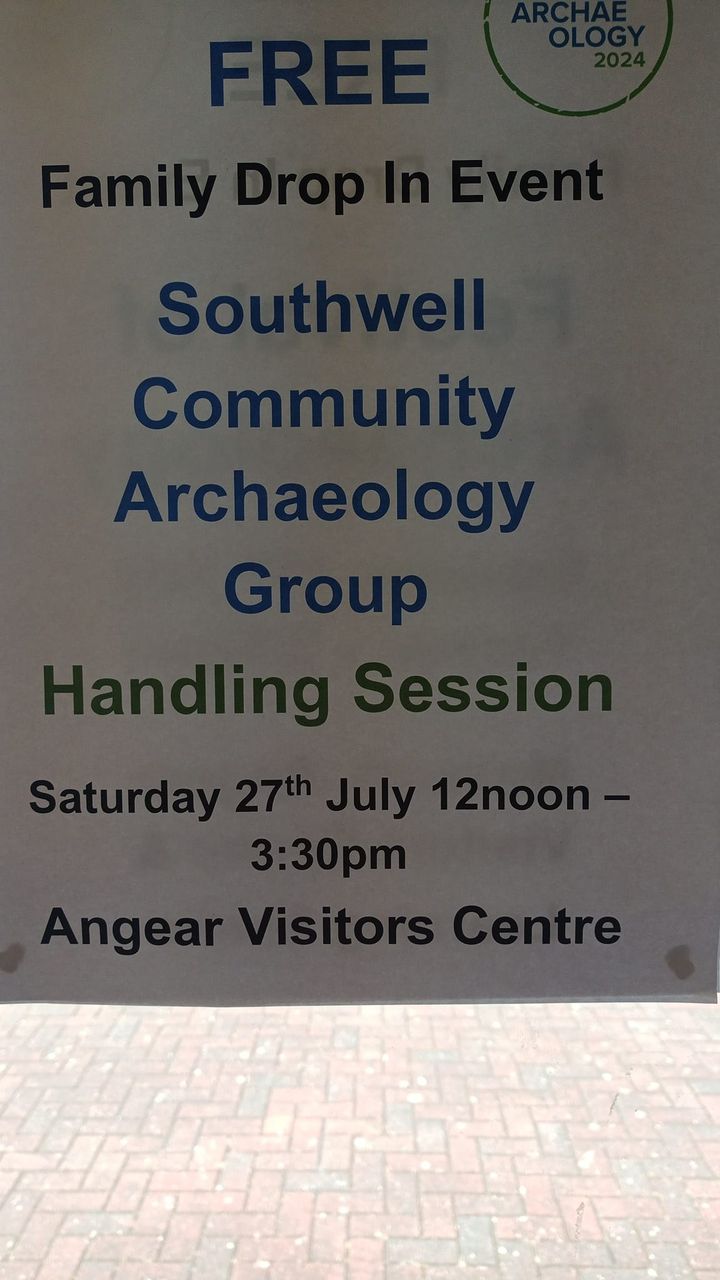 Southwell Heritage on display – Southwell Community Archaeology Group